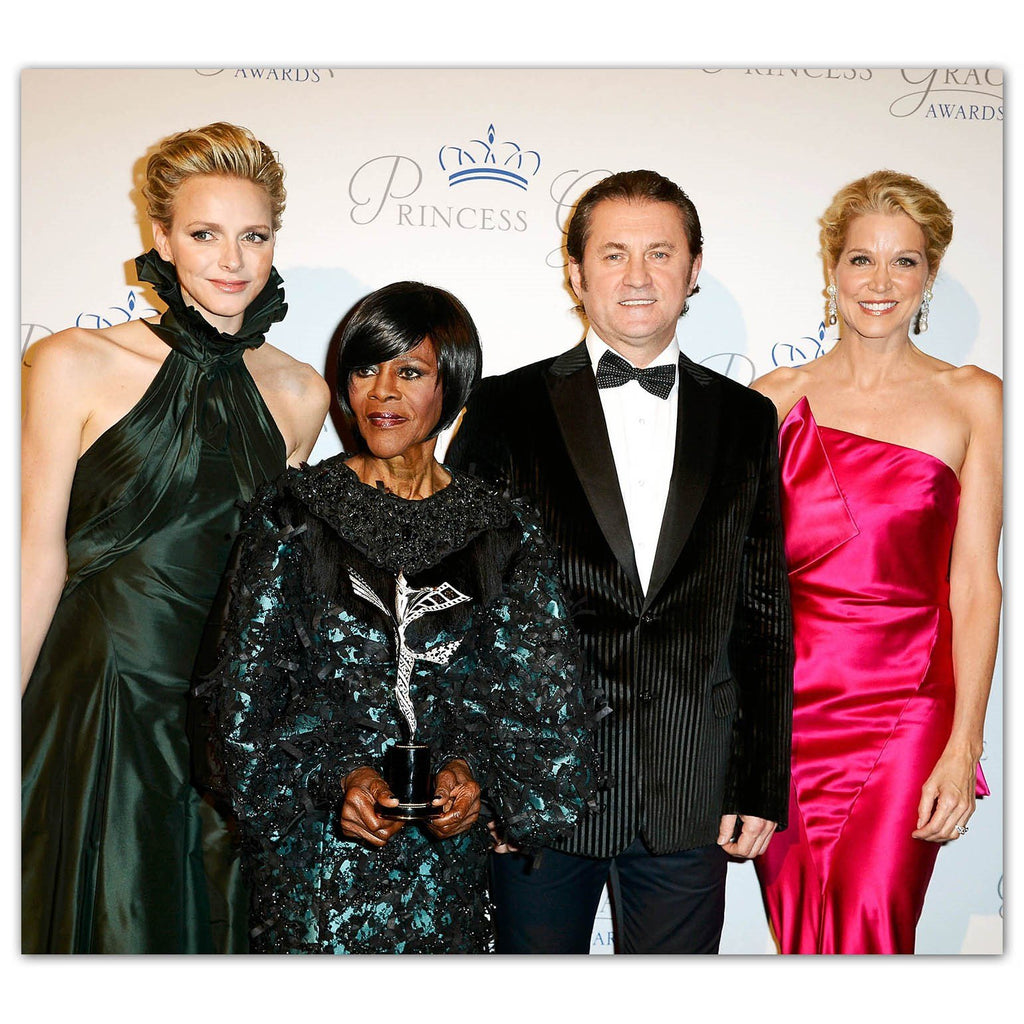 PRINCESS CHARLENE OF MONACO, PAULA ZAHN AND ALEX SO...