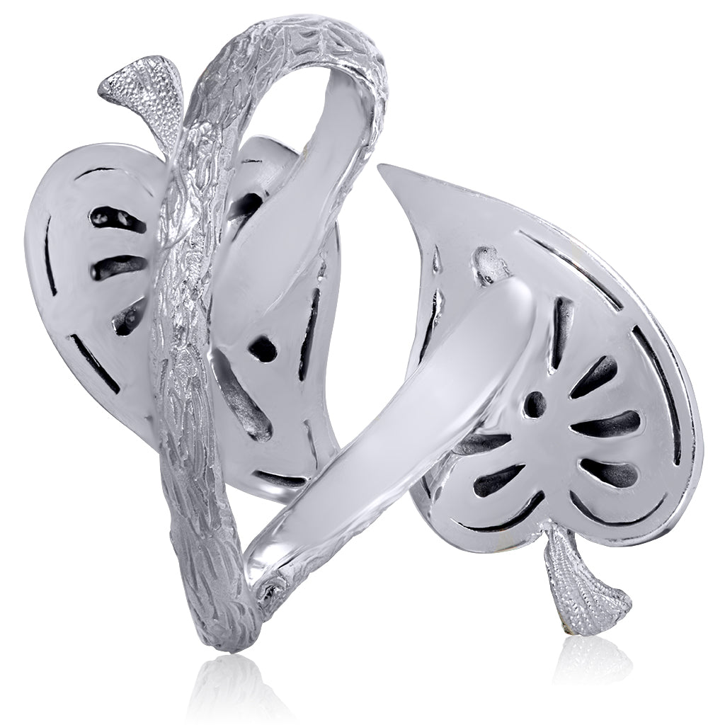 Gold Double Leaf Ring – Alex Soldier